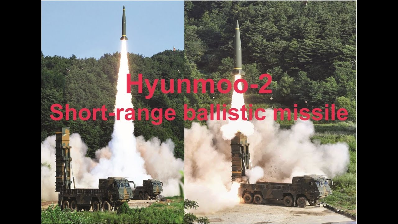 South Korea Hyunmoo-2 Short range ballistic missile - YouTube