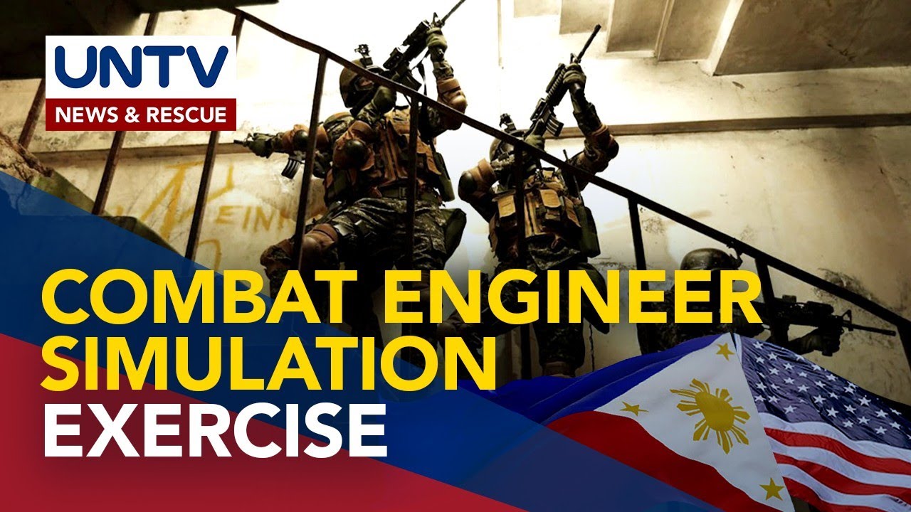 Mga sundalong Pinoy at Amerikano, sumabak sa live Combat Engineer ...