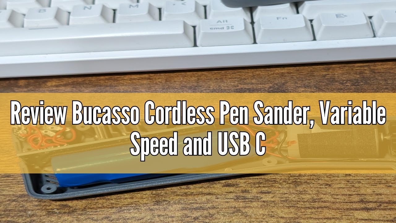Review Bucasso Cordless Pen Sander, Variable Speed and USB Charging ...