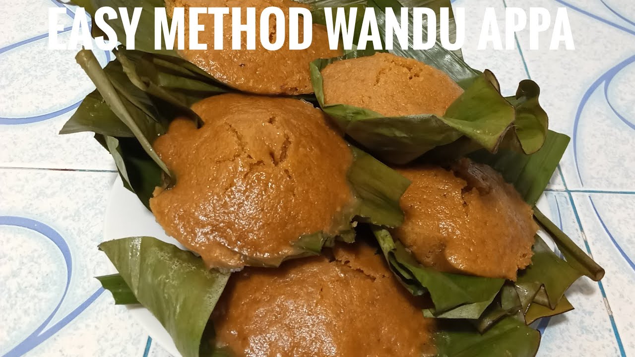 Easy method wandu appa by-Taste of ceylon - YouTube