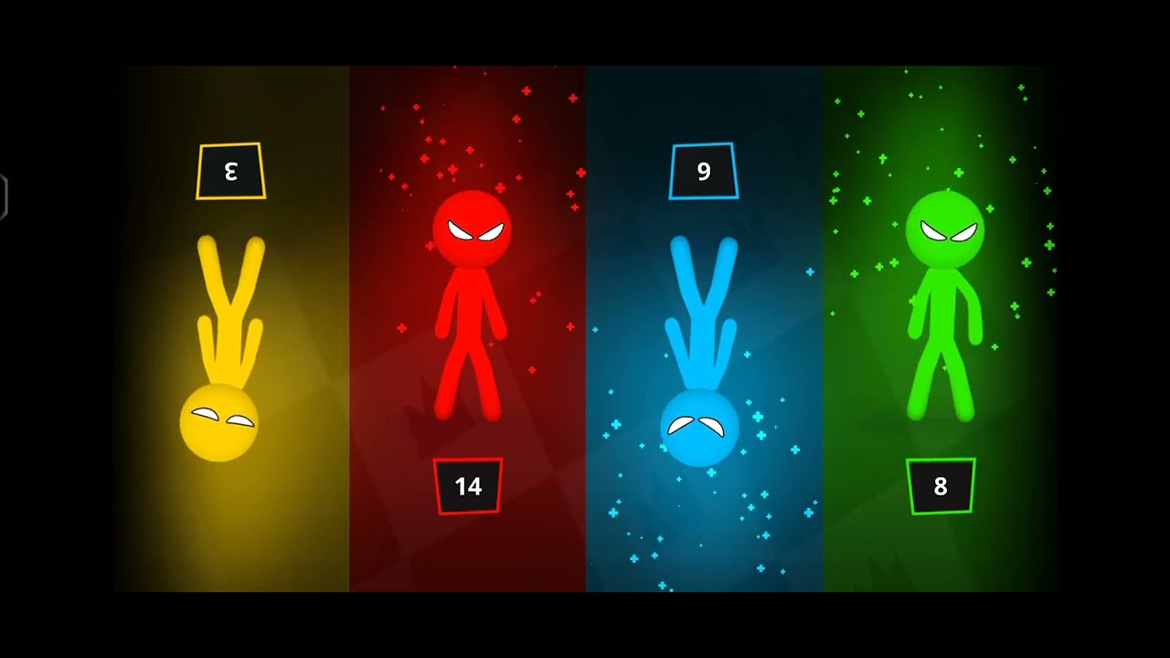 Stickman Funny Mini games - Stickman Party 1 2 3 4 Player gameplay ...