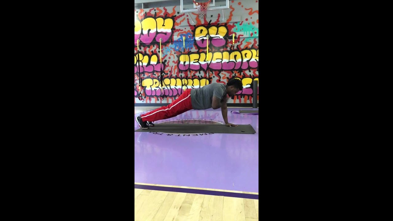 Plank Chest tap - YouTube