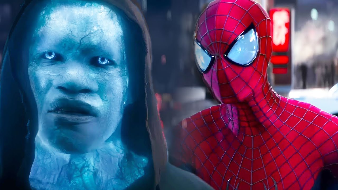 Spider-Man vs Electro | Times Square Battle Clip | The Amazing Spider ...