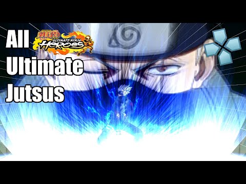 All Ultimate Jutsus - Naruto: Ultimate Ninja Heroes