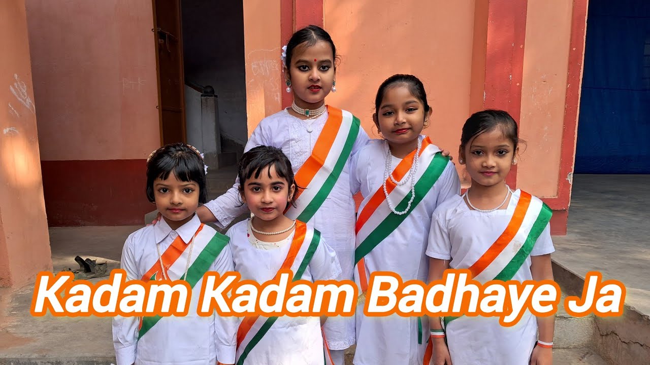 kadam kadam||Independence day special dance|| - YouTube