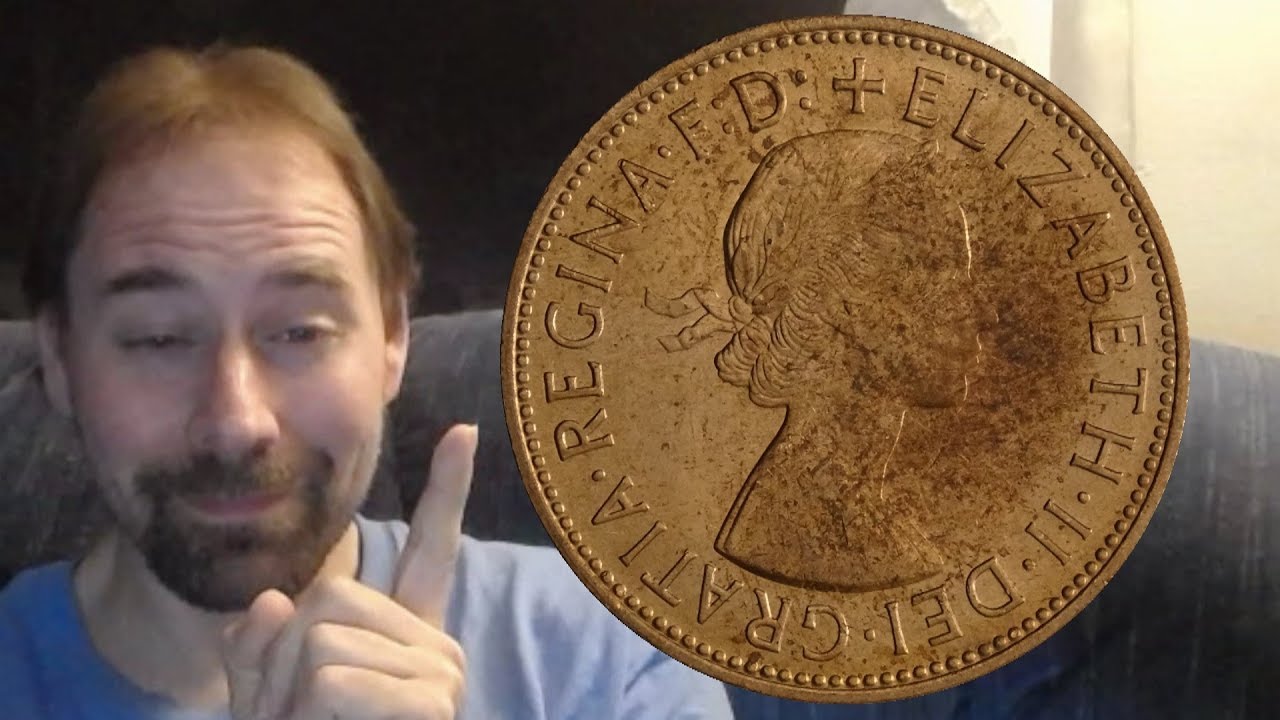 UK 1 Penny 1967 Coin - YouTube