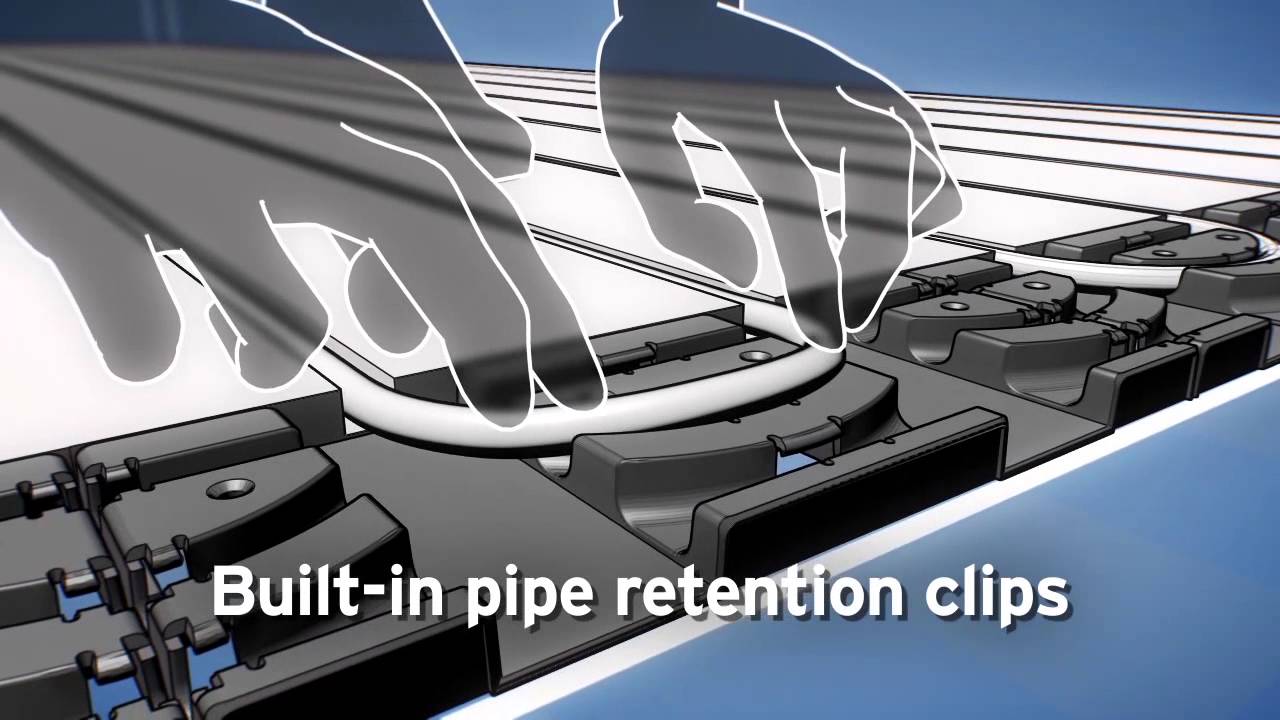 The benefits of Solfex Warm Board underfloor heating - YouTube