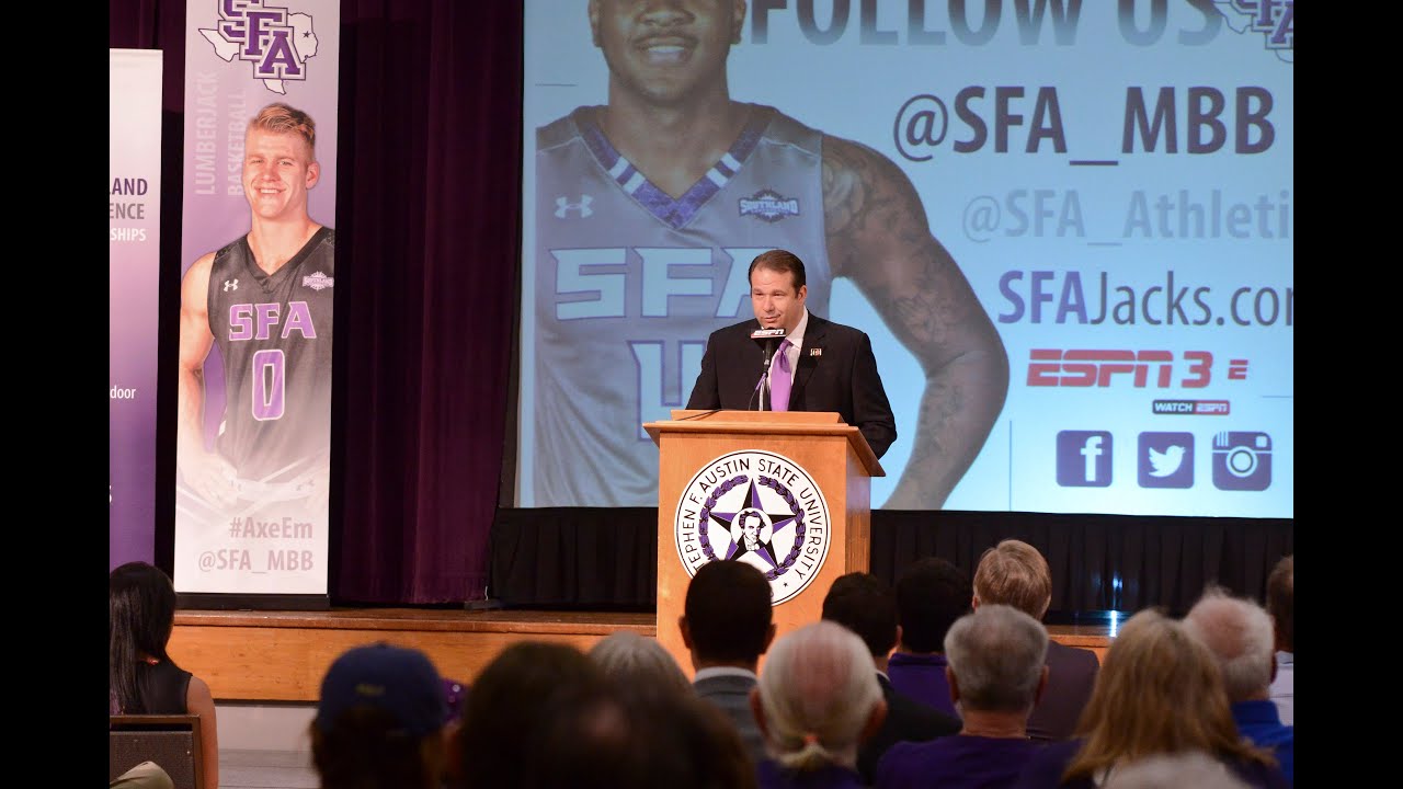 SFA Introduces Kyle Keller - YouTube