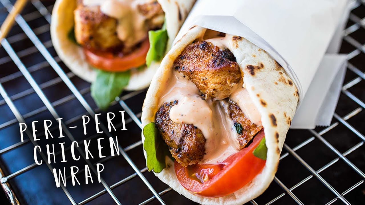 Peri-Peri Chicken Wrap | Easy & Quick Recipe | Chef's Kitchen HD - YouTube