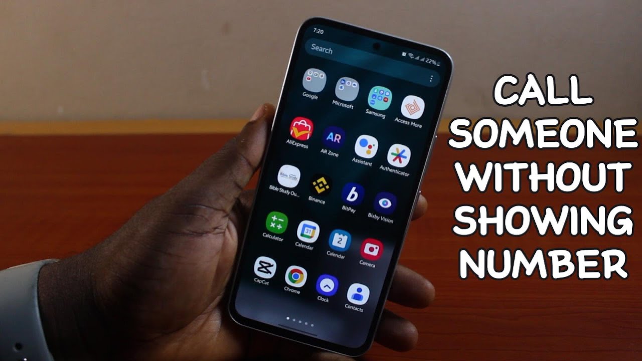 How to Call Someone without Showing your Number on Samsung - YouTube