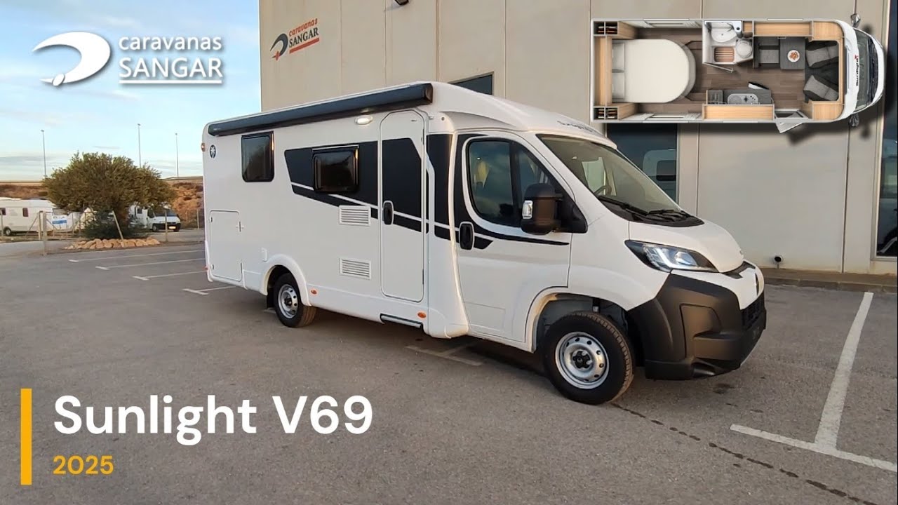 2025 Sunlight V69 - La VAN más cómoda del mercado | CARAVANAS SANGAR ...