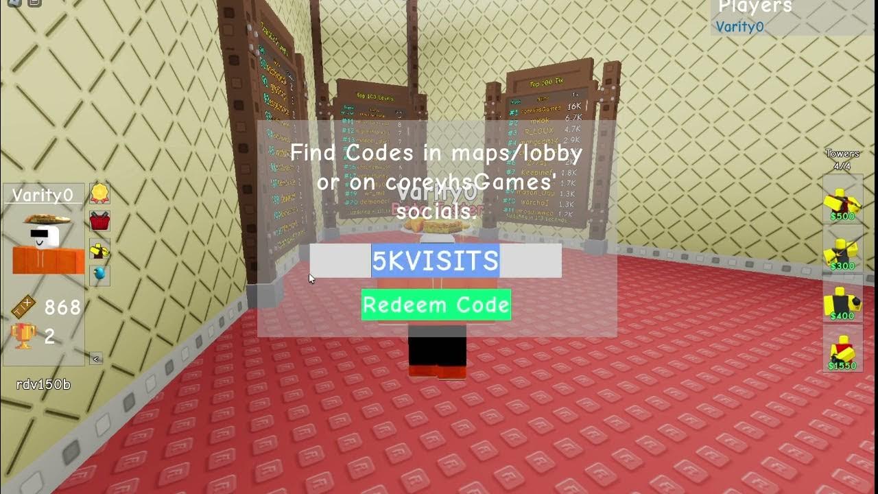 New Retro Defense Codes! - YouTube