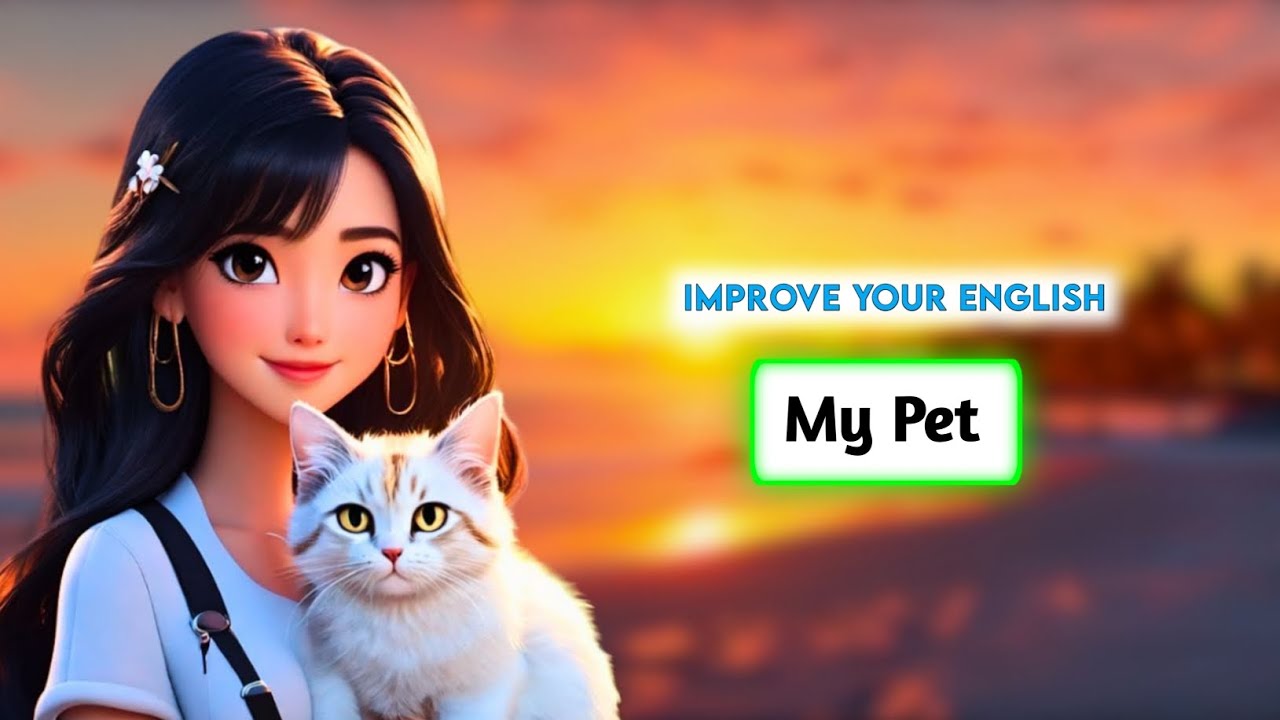 My Pet - Cat 🐱 learn english | Improve your English | English speaking ...