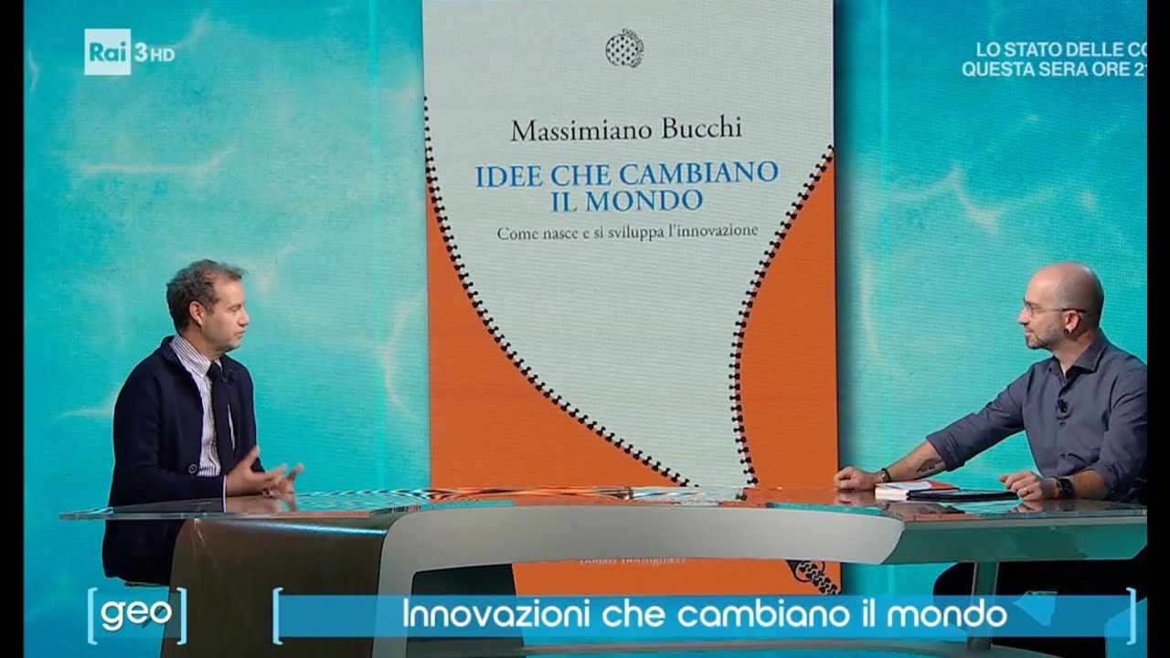 IDEE CHE CAMBIANO IL MONDO – Intervista di Geo a Massimiano Bucchi ...