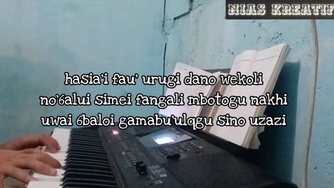 lo usa'isi - keyboard (lirik) - YouTube