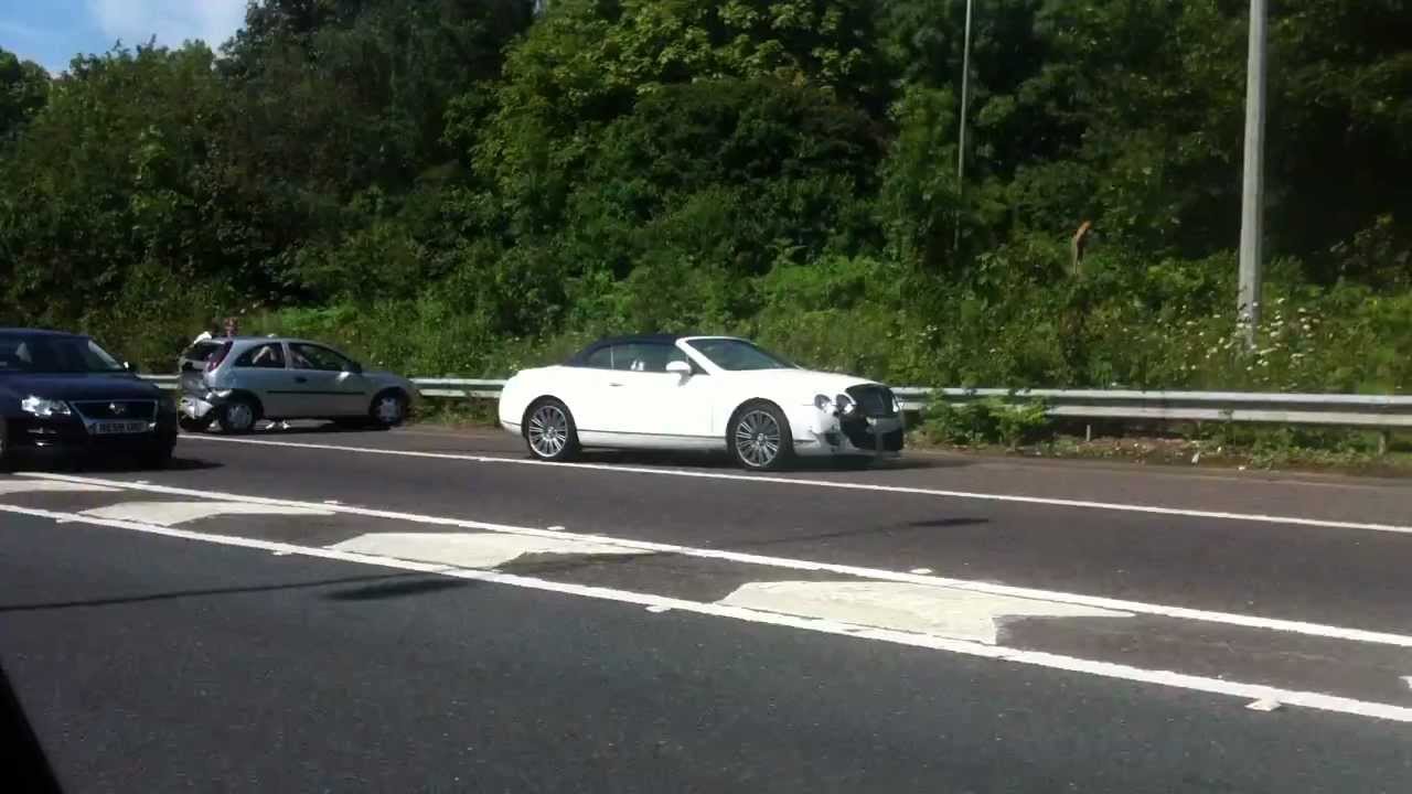 Bentley Continental GTC Speed Crash - YouTube