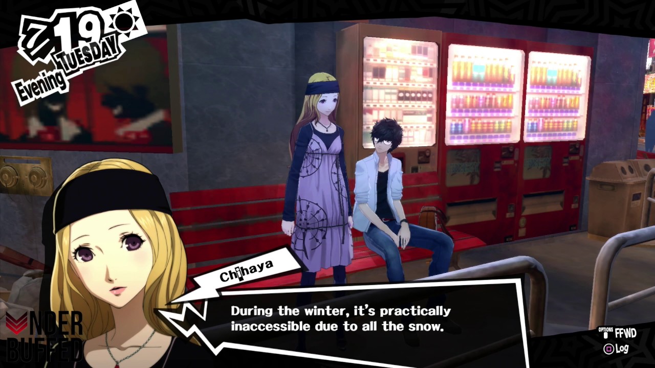 [Persona 5] - Chihaya Mifune Rank 4 (Fortune Confidant) Guide - YouTube