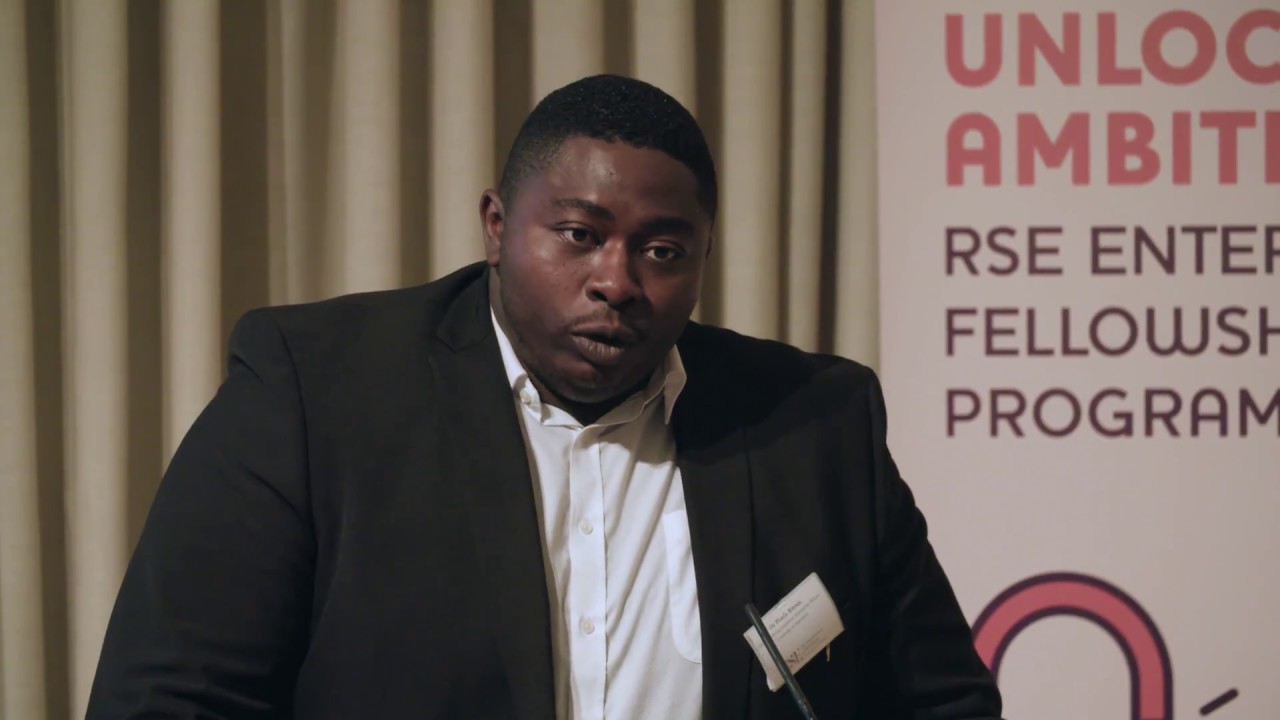 RSE Unlocking Ambition Enterprise Fellow Roy Bitrus RAB-Microfludics ...