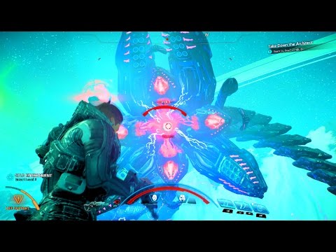 Mass Effect Andromeda Defeat the Remnant Architect Boss Battle - YouTube