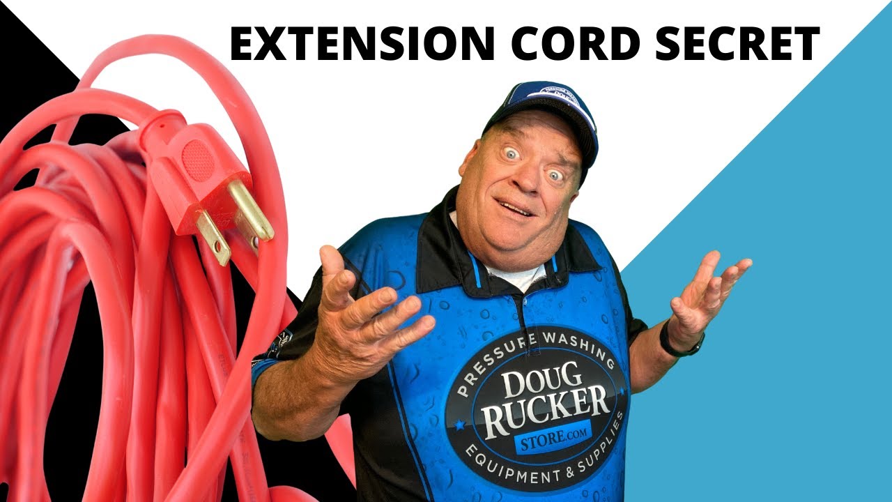 Easy Extension Cord Management - YouTube