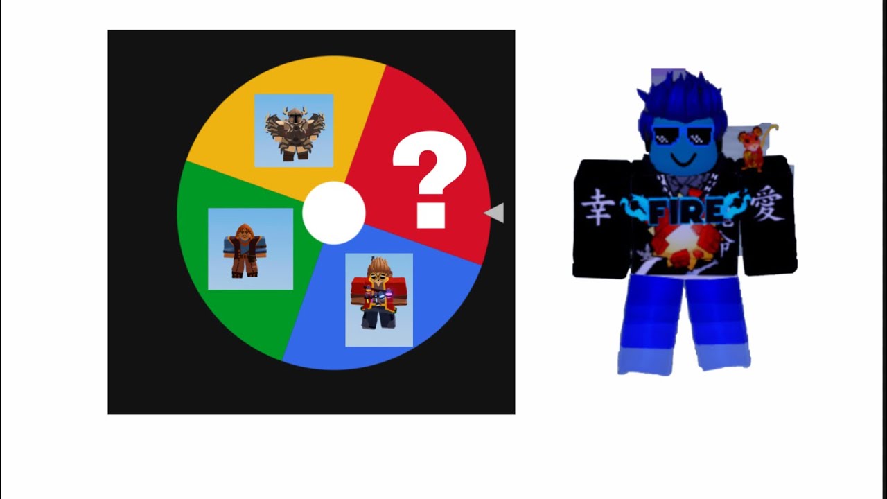 Th spin wheel decides my kit in roblox bedwars - YouTube