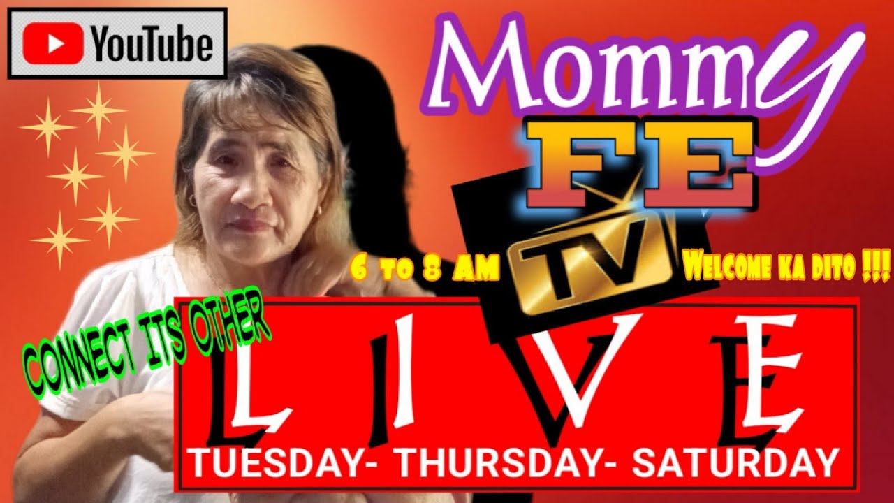 Mommy FE TV is live! Ingat po tayo may bagyo dabarkads - YouTube