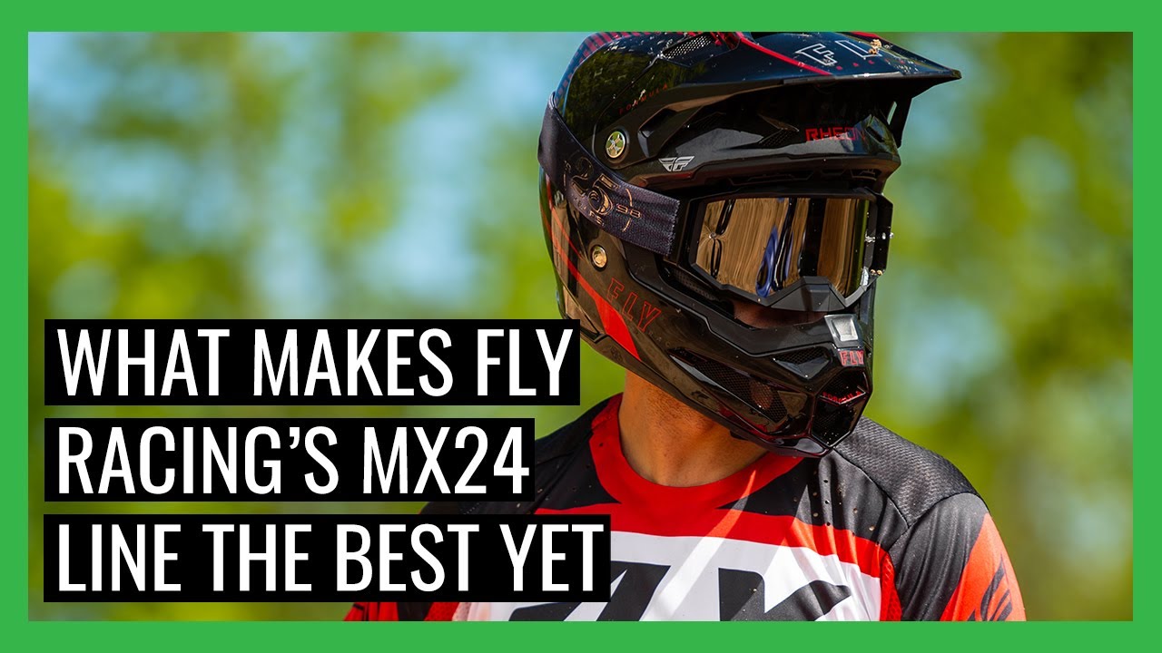 Fly Racing Formula helmet gets Smart for 2024 - YouTube
