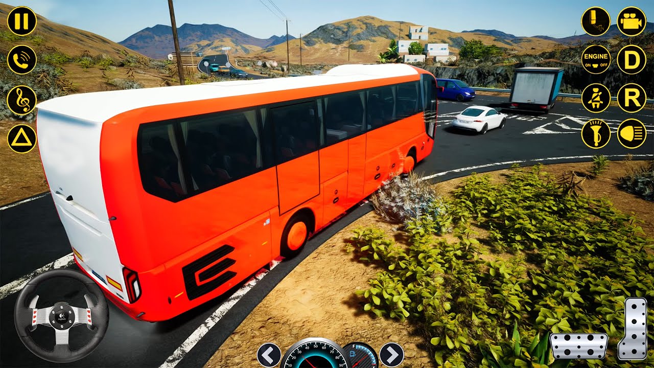 HOW TO DRIVE HEAVY VEHICLES- HEAVY BUS & TRUCK I Bus Simulator Ultimate ...