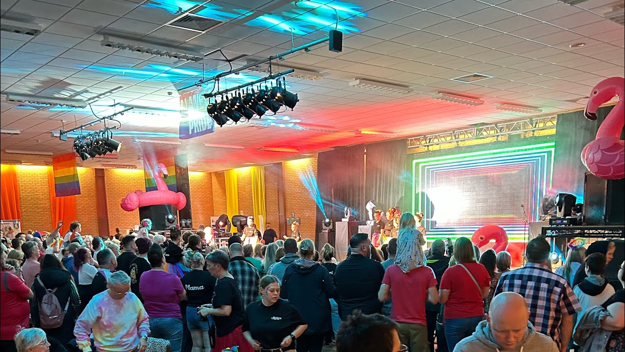 Llanelli pride 2023 - YouTube