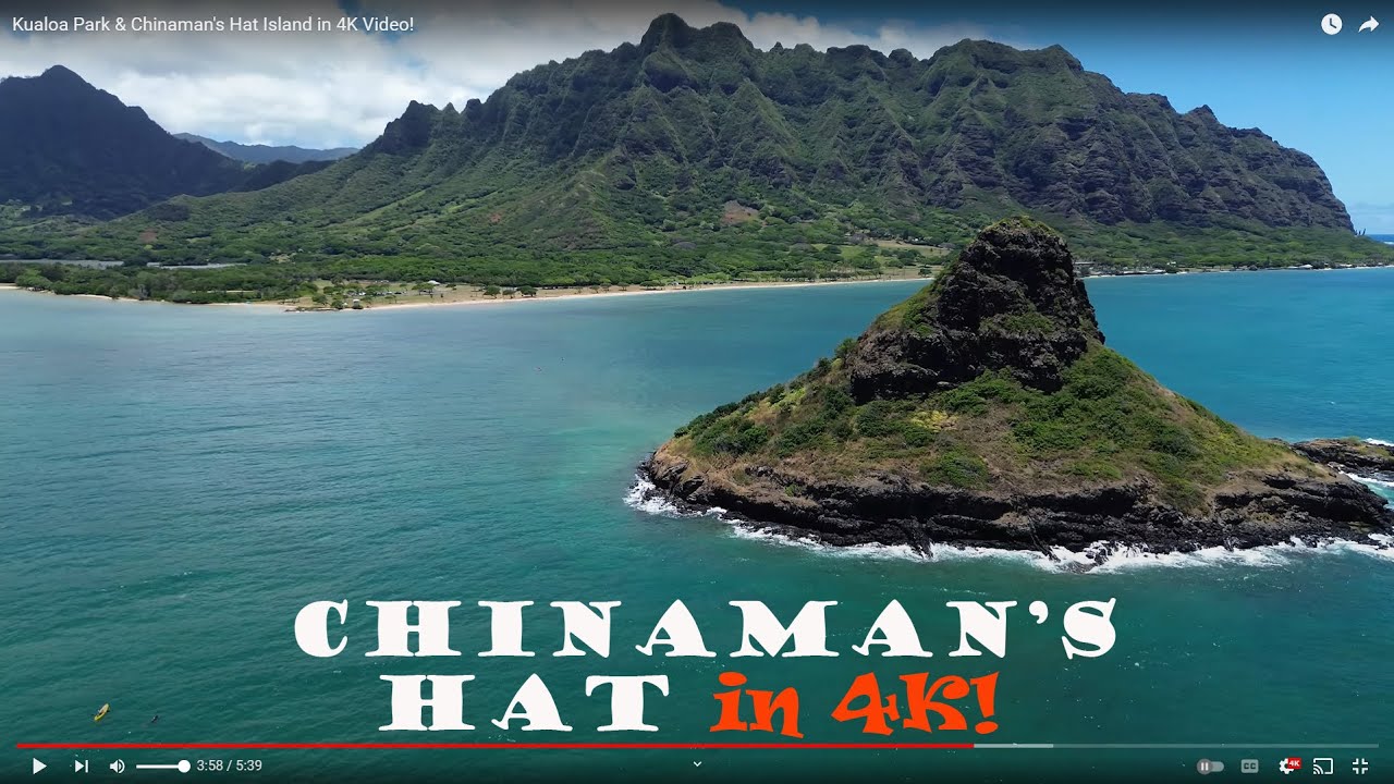 Kualoa Park & Chinaman's Hat Island in 4K Video! - YouTube