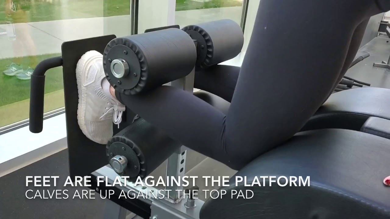 Reverse Hamstring Curls (Power Lift PCD) - YouTube