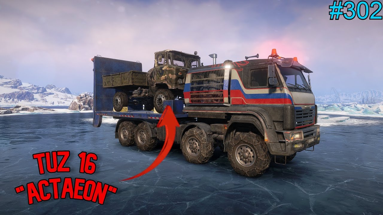¿Como encontrar el TUZ 16 "ACTAEON"? | SNOW⭐RUNNER #302 - YouTube