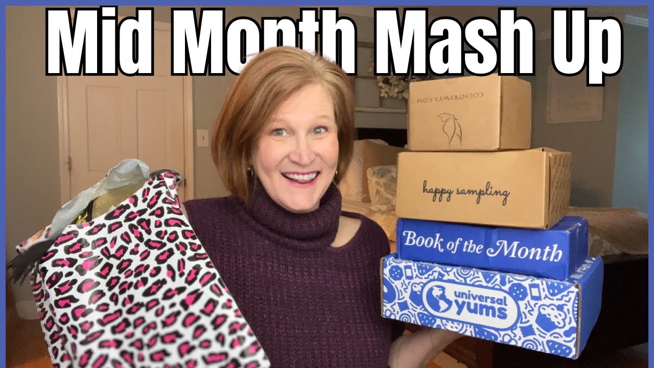 Mid Month Mash Up | Opening 6 Boxes From My Subscription Box Stash ...