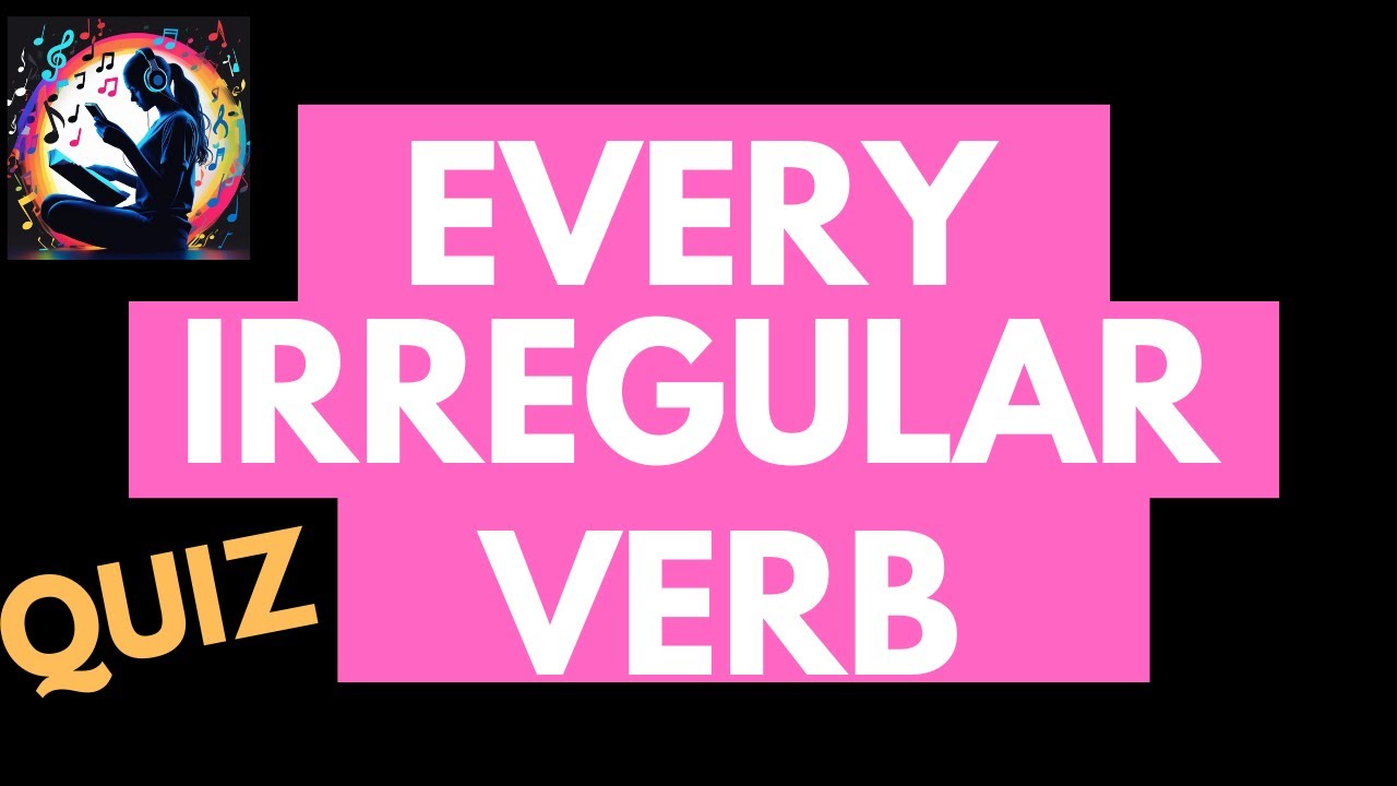 Every irregular verb quiz - YouTube