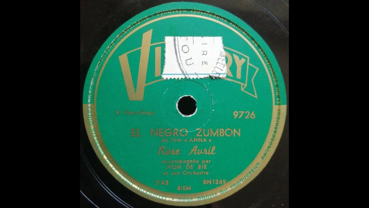 Rose Avril " El Negro Zumbon " " Anna " 1953 - YouTube