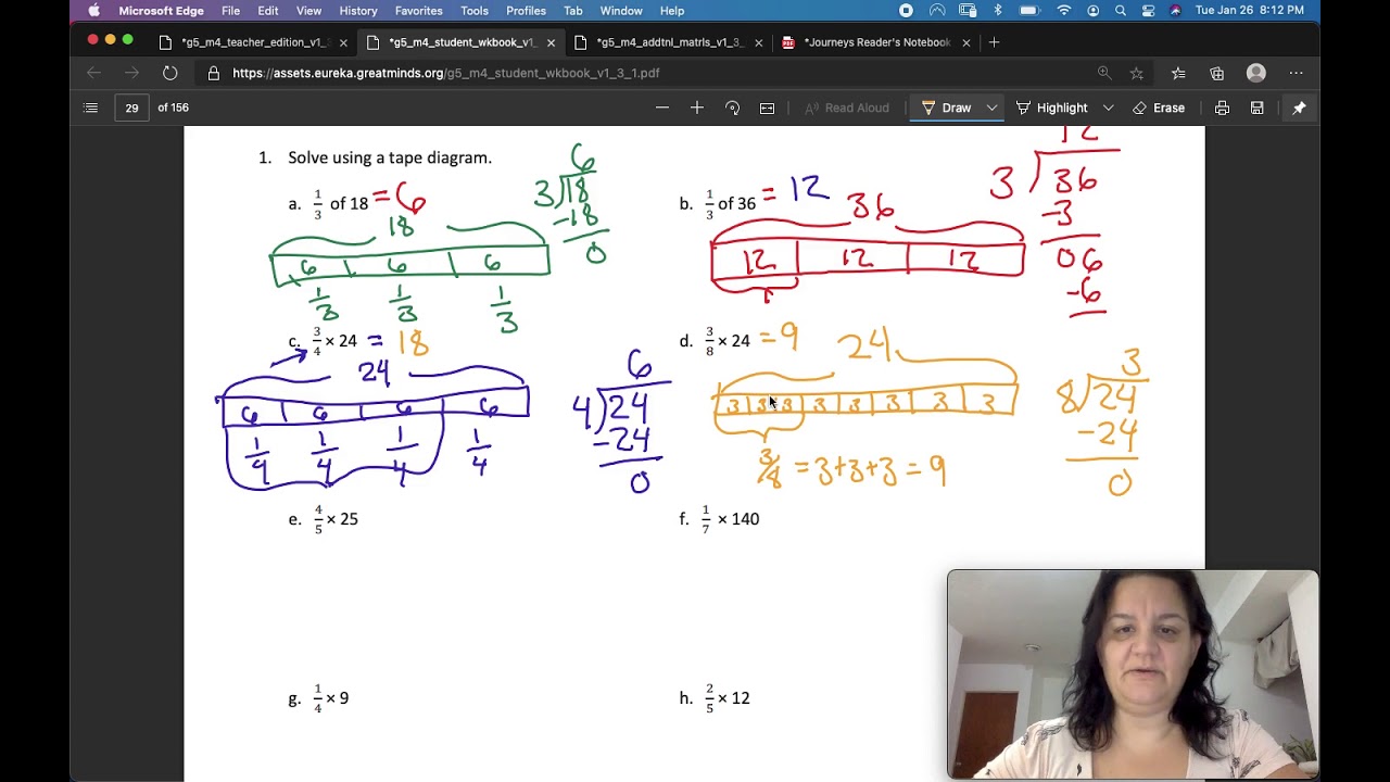 Eureka Math Grade 5 Module 4 Lesson 7 Problem Set - YouTube