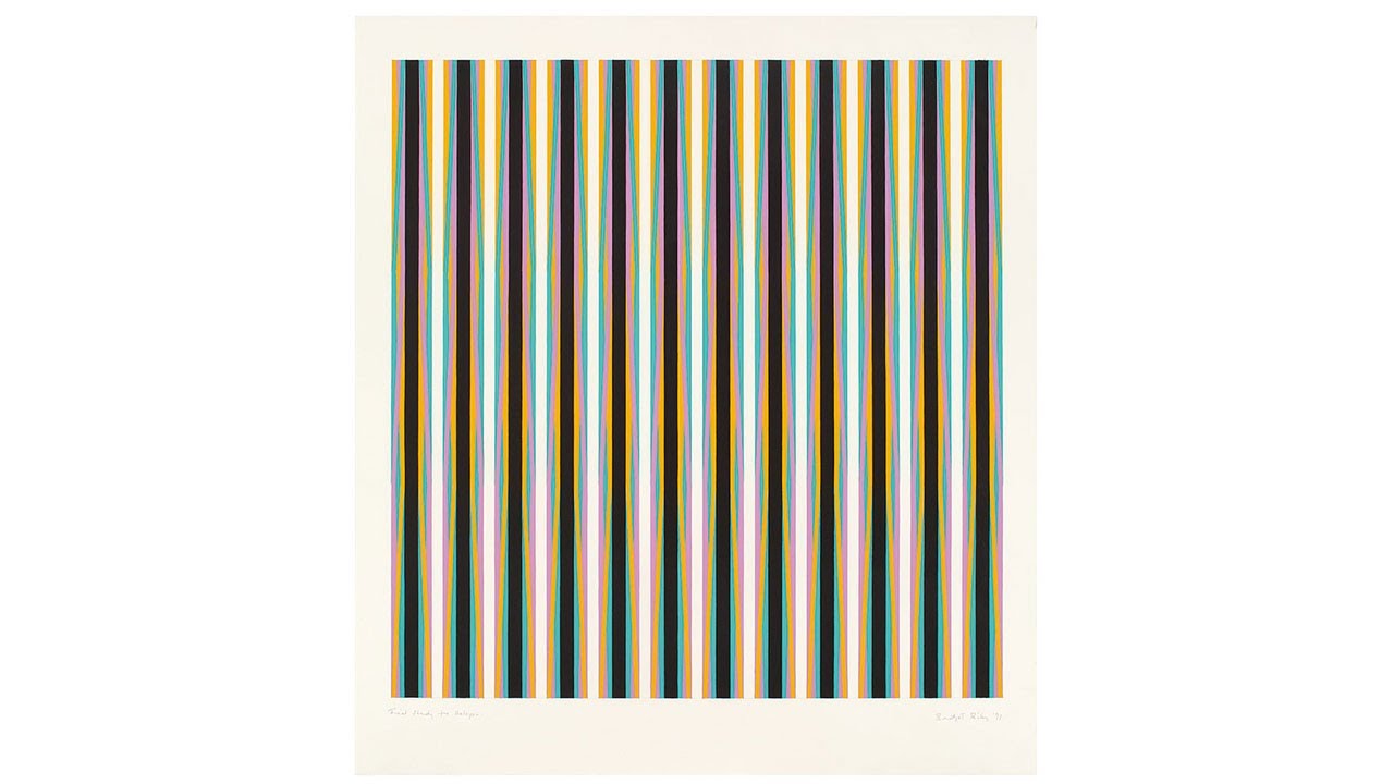 Bridget Riley Drawings: From the Artist’s Studio - YouTube