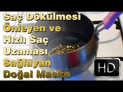 Saç Uzatma Yöntemleri #2 | Saç Dökülmesi Önleyen ve Hızlı Saç Uzaması Sağlayan Doğal Maske