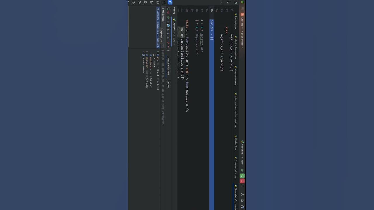 Dry Run Positive and Negative Numbers Alternately #coding #fulltimelogic #python #codingtutorial ...