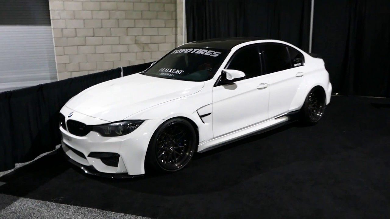 Custom White BMW Sedan - Blacklist Lifestyle - Toyo Tires - 2018 LA ...