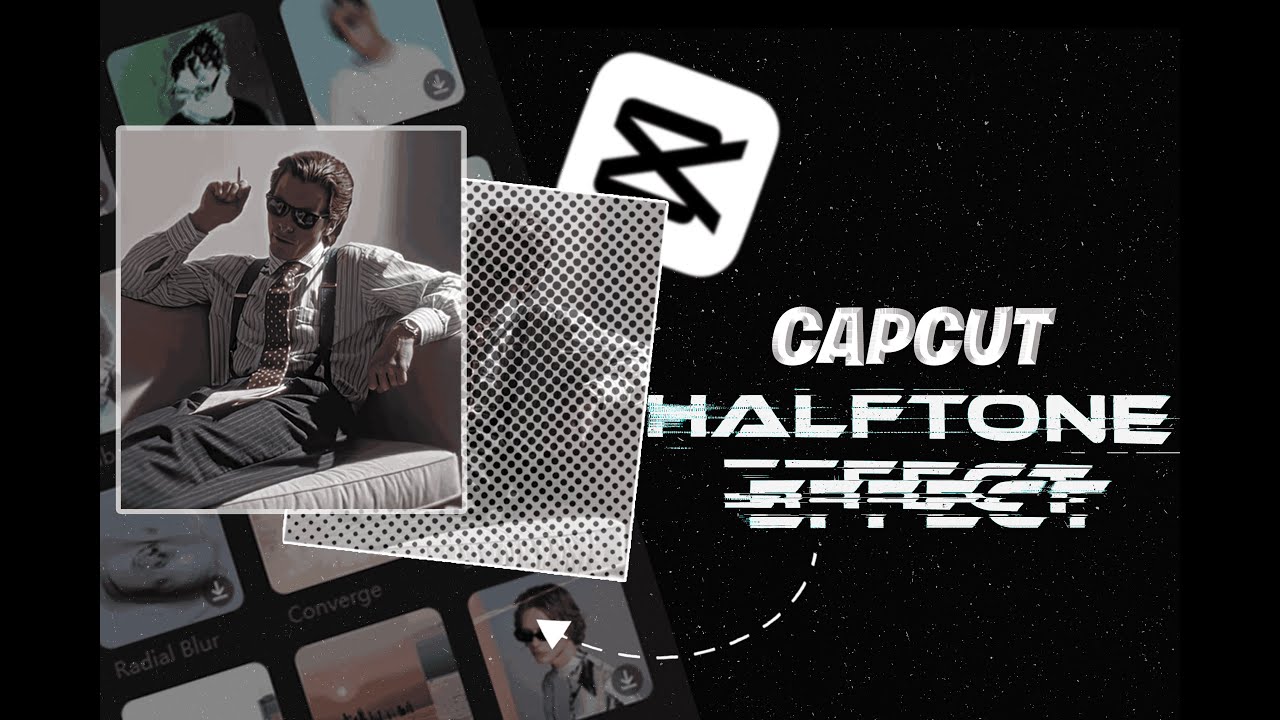 AE Like Halftone Effect 🤩| CapCut Tutorial - YouTube