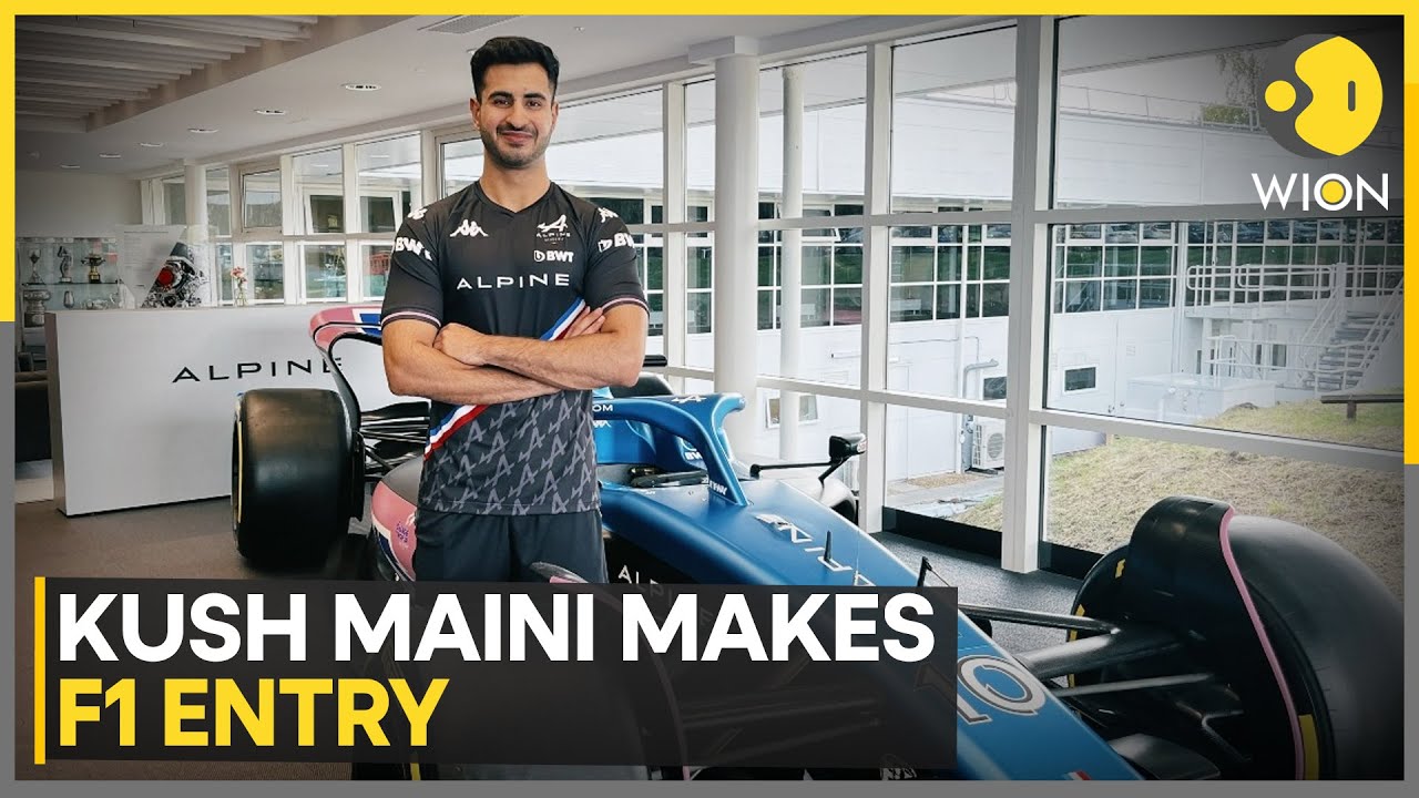 Kush Maini Named as Test & Reserve Driver for Alpine F1 Team | World ...