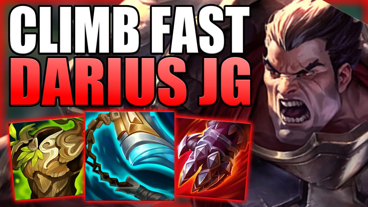 ESCAPE LOW ELO QUICKLY BY ABUSING THE HIDDEN POWER OF DARIUS JUNGLE ...