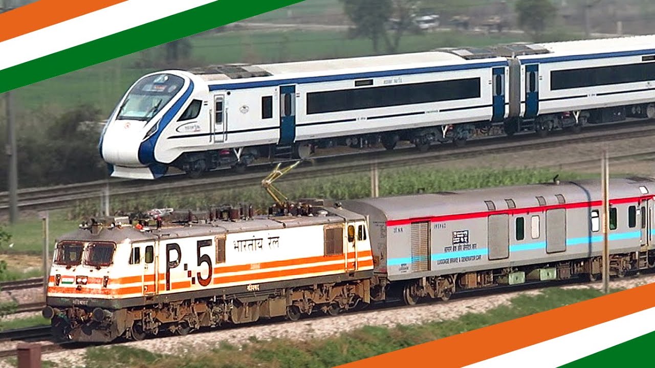 Top 5 FASTEST TRAINS of INDIAN RAILWAYS | Gatimaan-Shatabdi-Vande ...