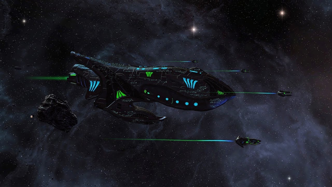 star trek online Voth Bulwark Dreadnought Cruiser - YouTube