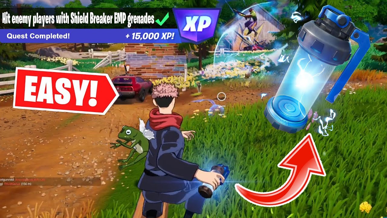 How to EASILY Hit enemy players with Shield Breaker EMP grenades (5 ...