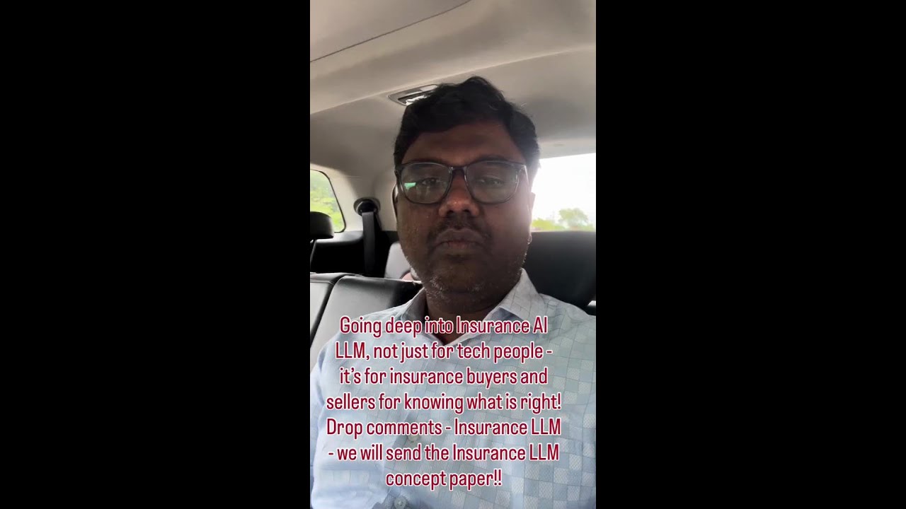 Insurance AI LLM Explained – The Future of Insurance | ASKOXY.AI | AI & GenAI - YouTube