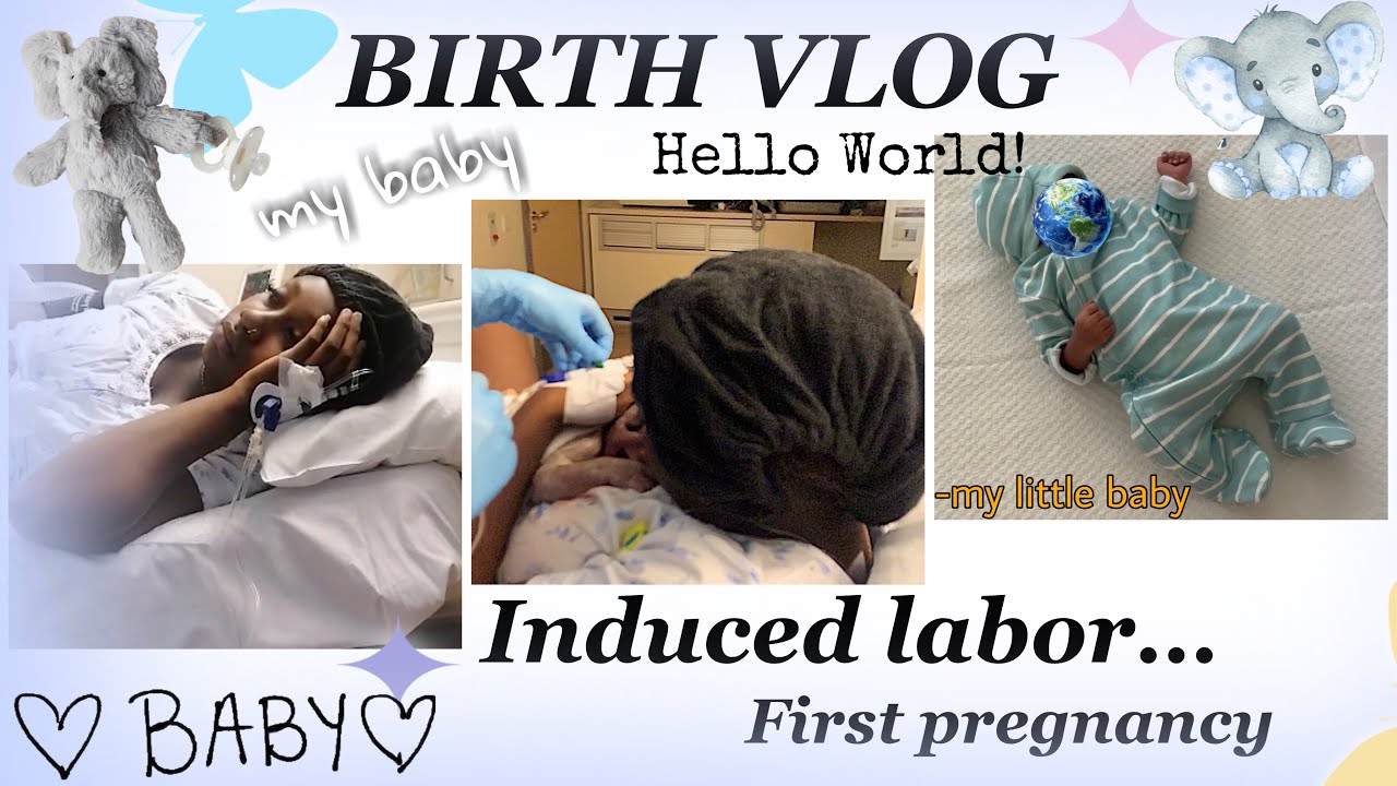TEEN MOM| INDUCED LABOR & DELIVERY BIRTH VLOG - YouTube