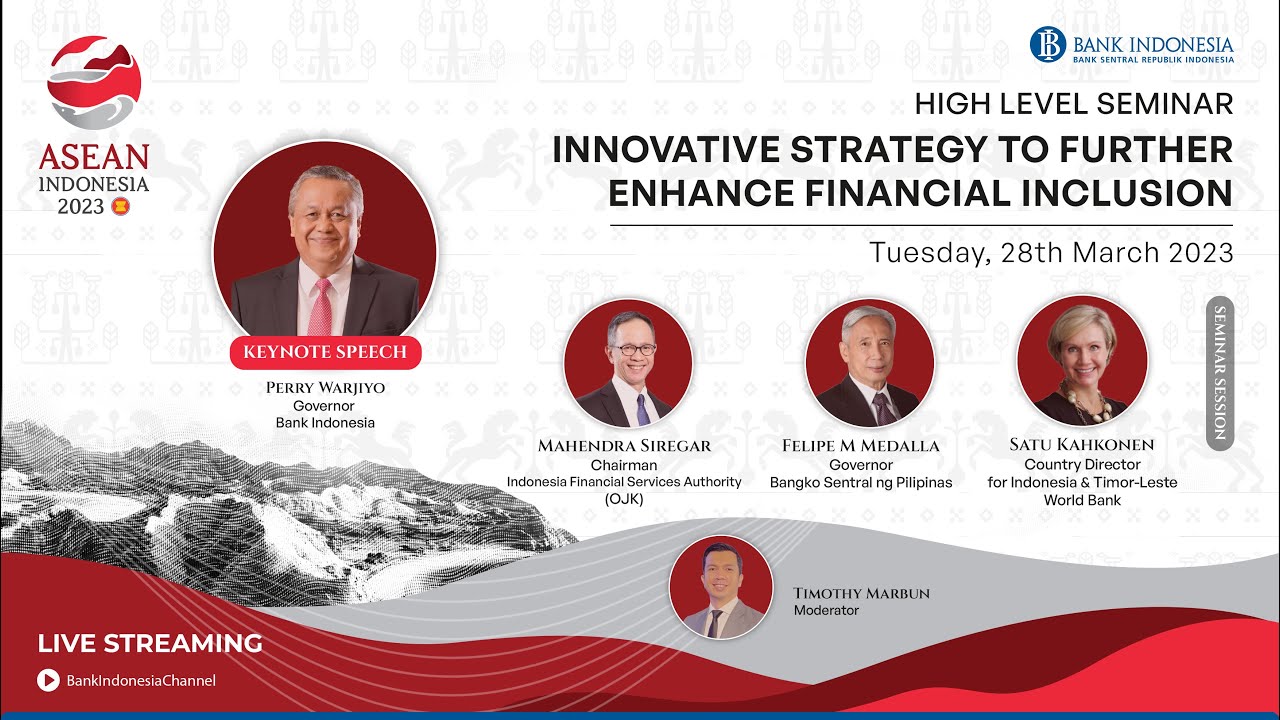 High Level Seminar “Innovative Strategy to Further Enhance Financial ...