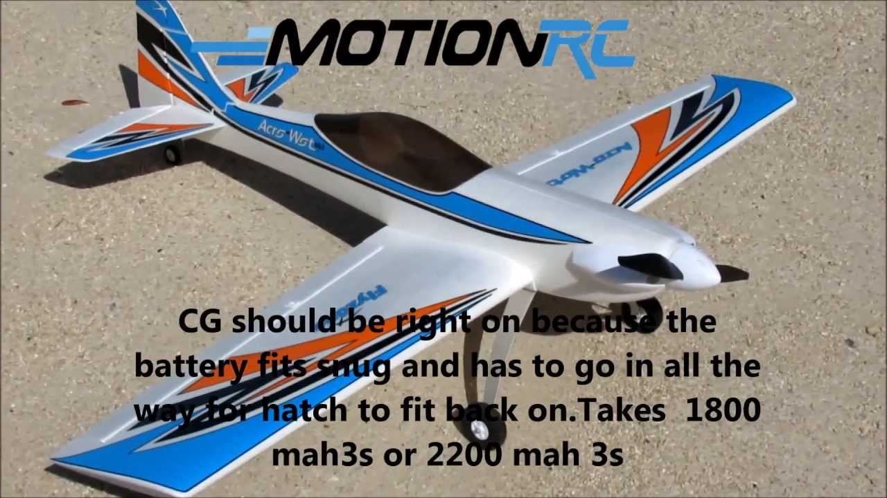 Flyzone 1250mm Acro Wot MkII TXR Not a Review - YouTube
